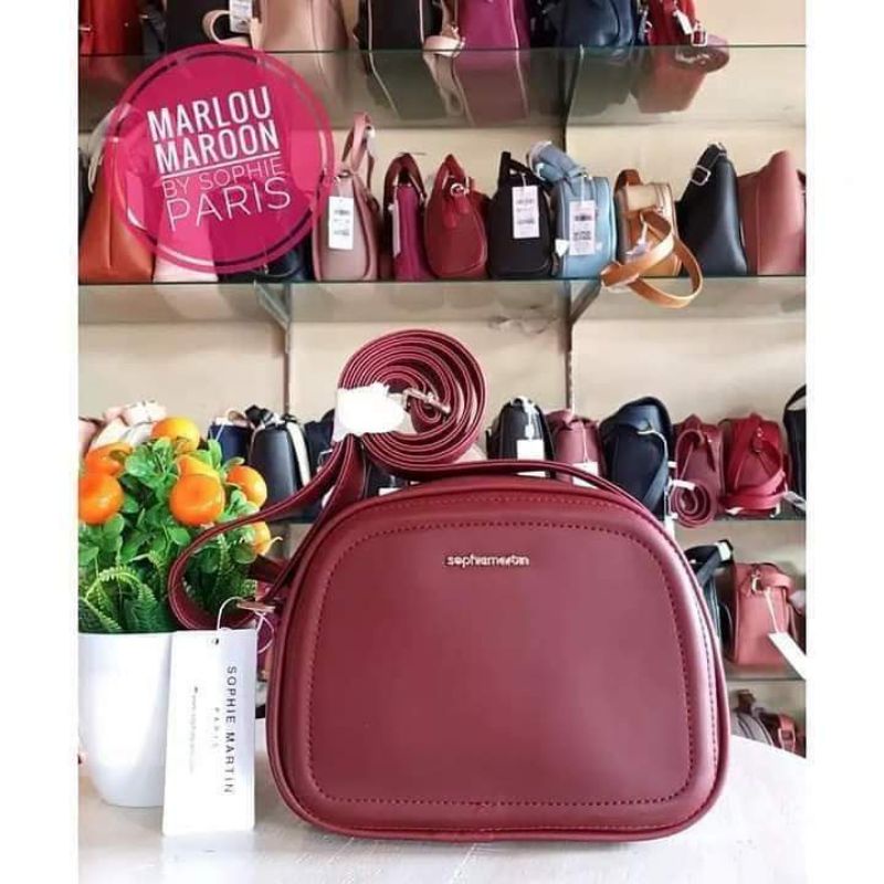 Jual Marlou Maroon By Sophie Martin / Promo Tas Sophie Martin Murah ...