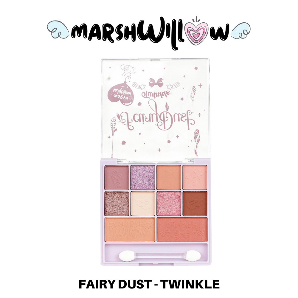 Jual MARSHWILLOW Fairy Dust Face Eyeshadow Pallete by Natasha Wilona ...