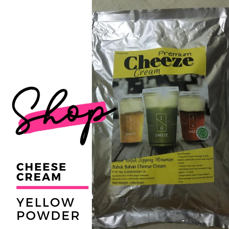 Jual PREMIUM Cream cheese 1Kg / Cream cheese Tea Cream 1Kg / Cream ...