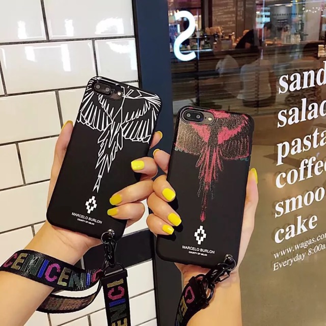 Jual NEW ARRIVAL !! Marceloburlon Case iphone ( iphone 7-X ) | Shopee ...