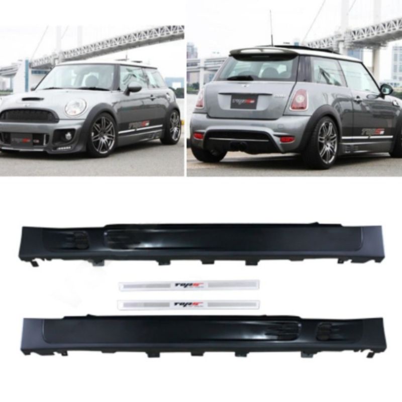 Jual bodykit mini copper R56 side skirt kanan kiri | Shopee Indonesia