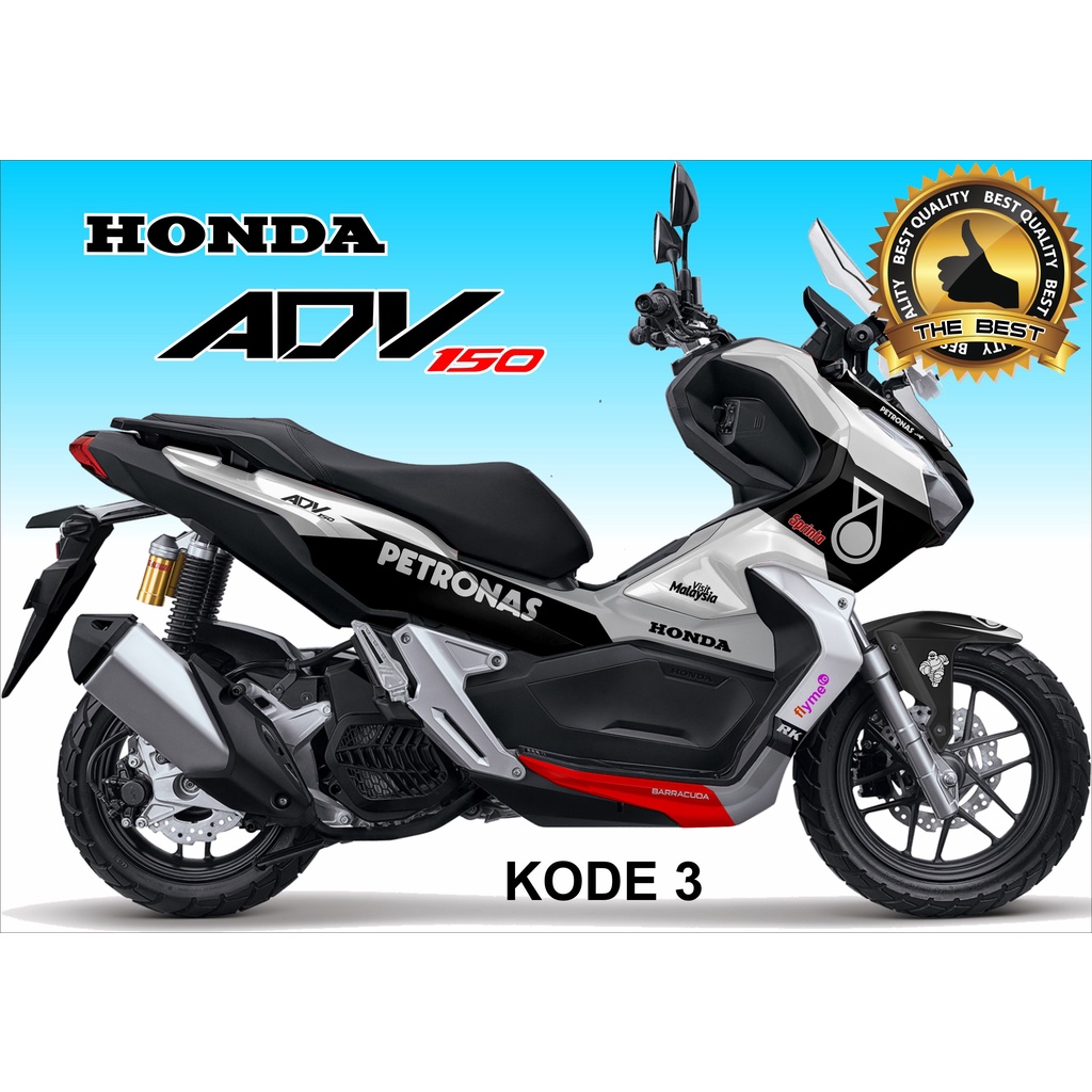 Jual DECAL HONDA ADV 150 STICKER FULL BODY ADV 150 VARIASI | Shopee ...