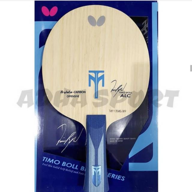 Jual ORIGINAL Butterfly TIMO BOLL ALC - Kayu Bet Pingpong Bat Tenis Meja | Shopee Indonesia