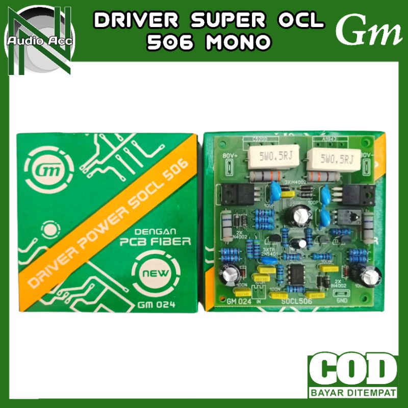 Jual Driver Super OCL 506 Mono OCL Amplifier GM 024 | Shopee Indonesia