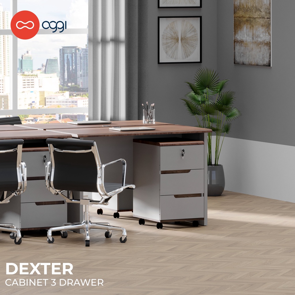 Jual Oggi - Meja Kerja / Tulis / Kantor / Cabinet / Oggi Dexter Cabinet ...
