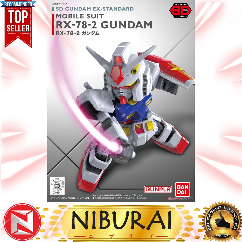 Jual SD Gundam EX Standard RX-78-2 | Shopee Indonesia