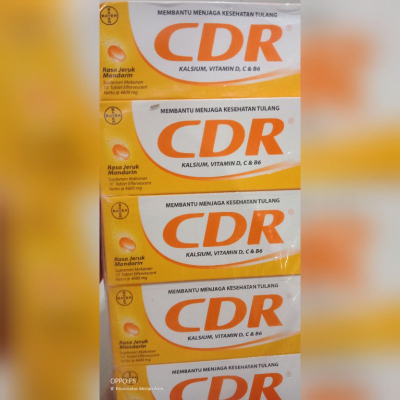 Jual CDR CALSIUM D REDOXON VITAMIN D RASA JERUK MANDARIN | Shopee Indonesia