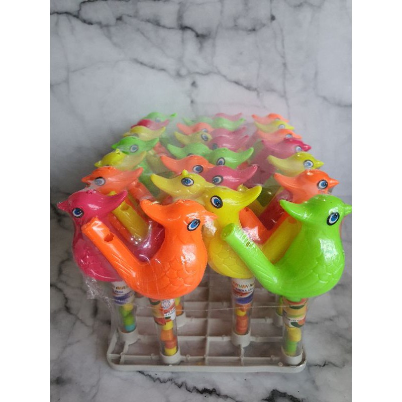 Jual Permen Cemilan Snack Jadul Burung Peluit Priwit Bunyi Nyaring ...