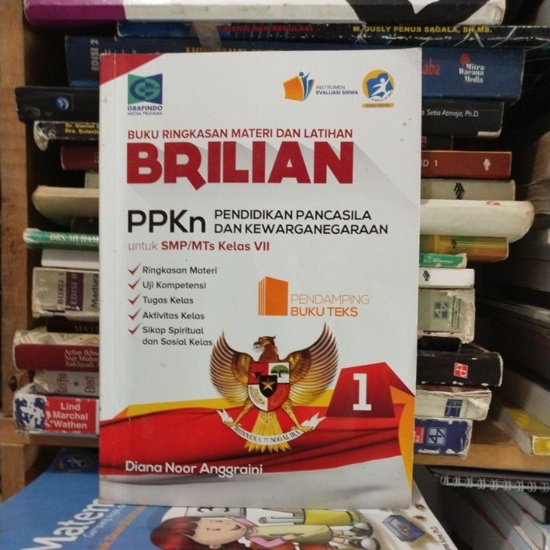 Jual buku brilian ppkn/pendidikan pancasila dan kewarganegaraan kelas ...
