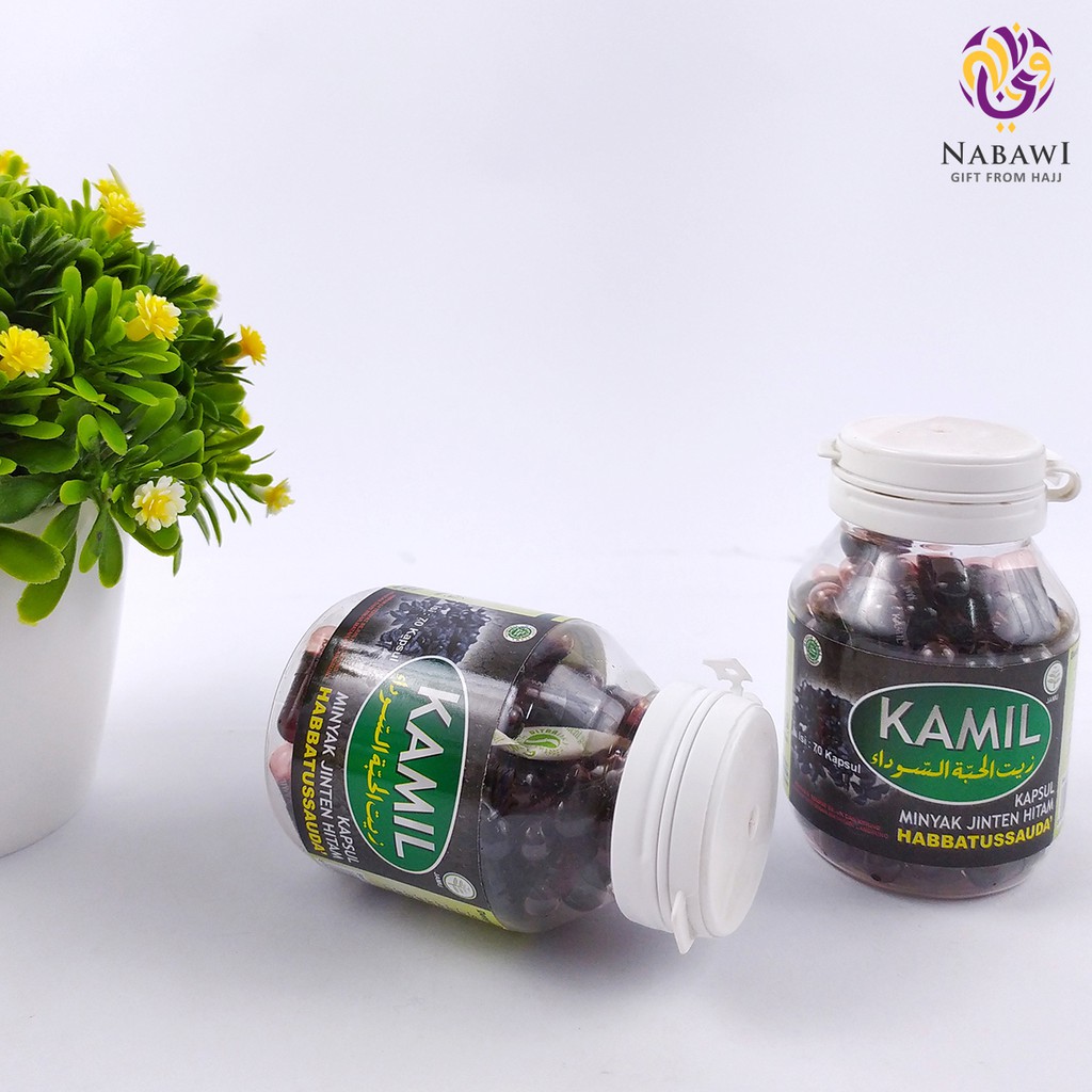 Jual Kamil Habbatussauda Oil Minyak Jinten Hitam Obat Herbal Kapsul Isi ...