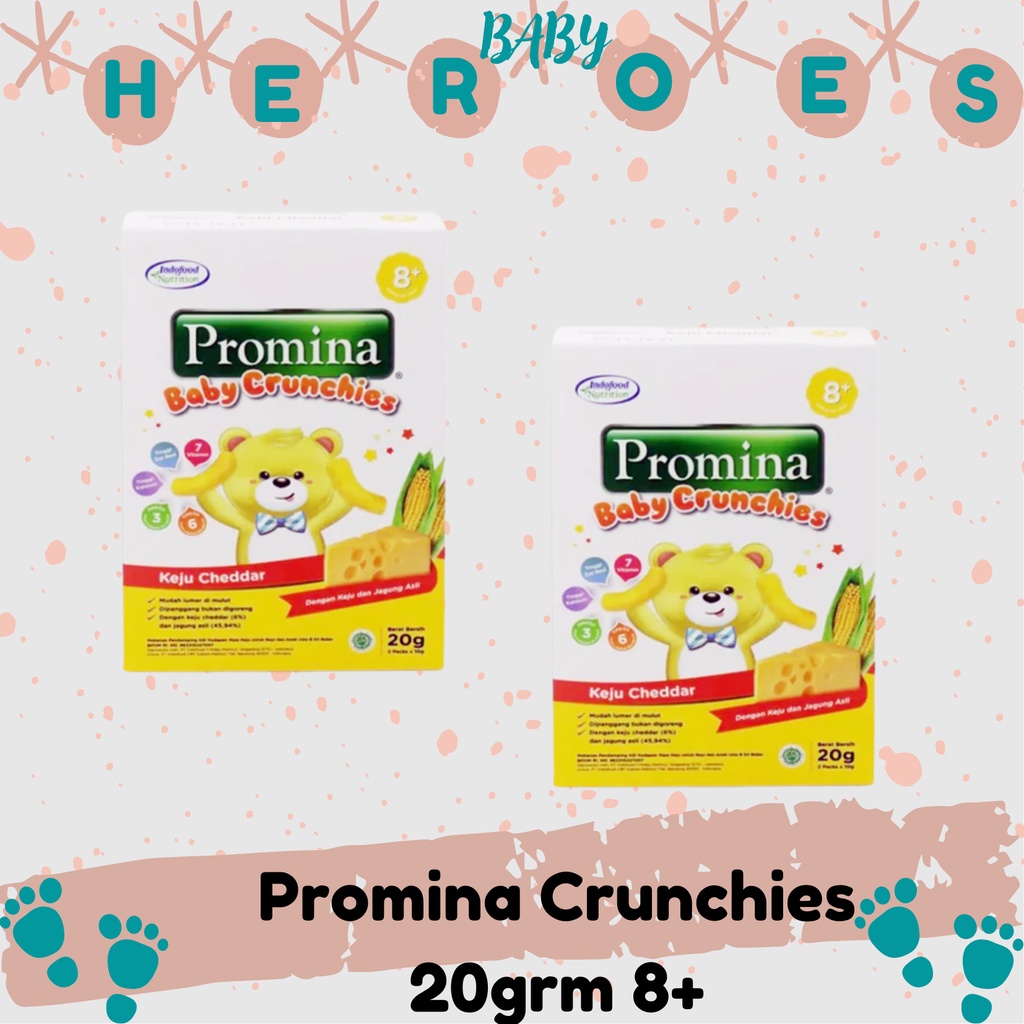 Jual PROMINA BABY CRUNCHIES SNACK KEJU CHEDDAR BOX 20GR | Shopee Indonesia