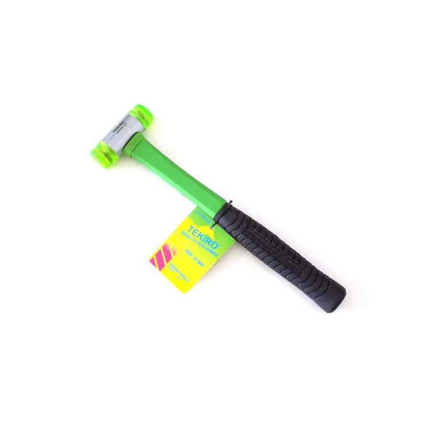 Jual PALU PLASTIK 25 MM TEKIRO / DOUBLE PLASTIC HAMMER 25MM 15 20 30 35 ...