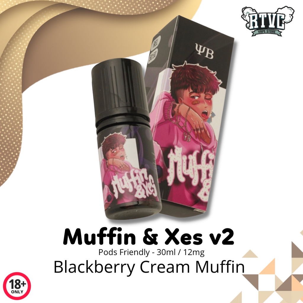 Jual MUFFIN & XES V2 Blackberry Pods 30ml 12mg by YB X ORA Liquid ...