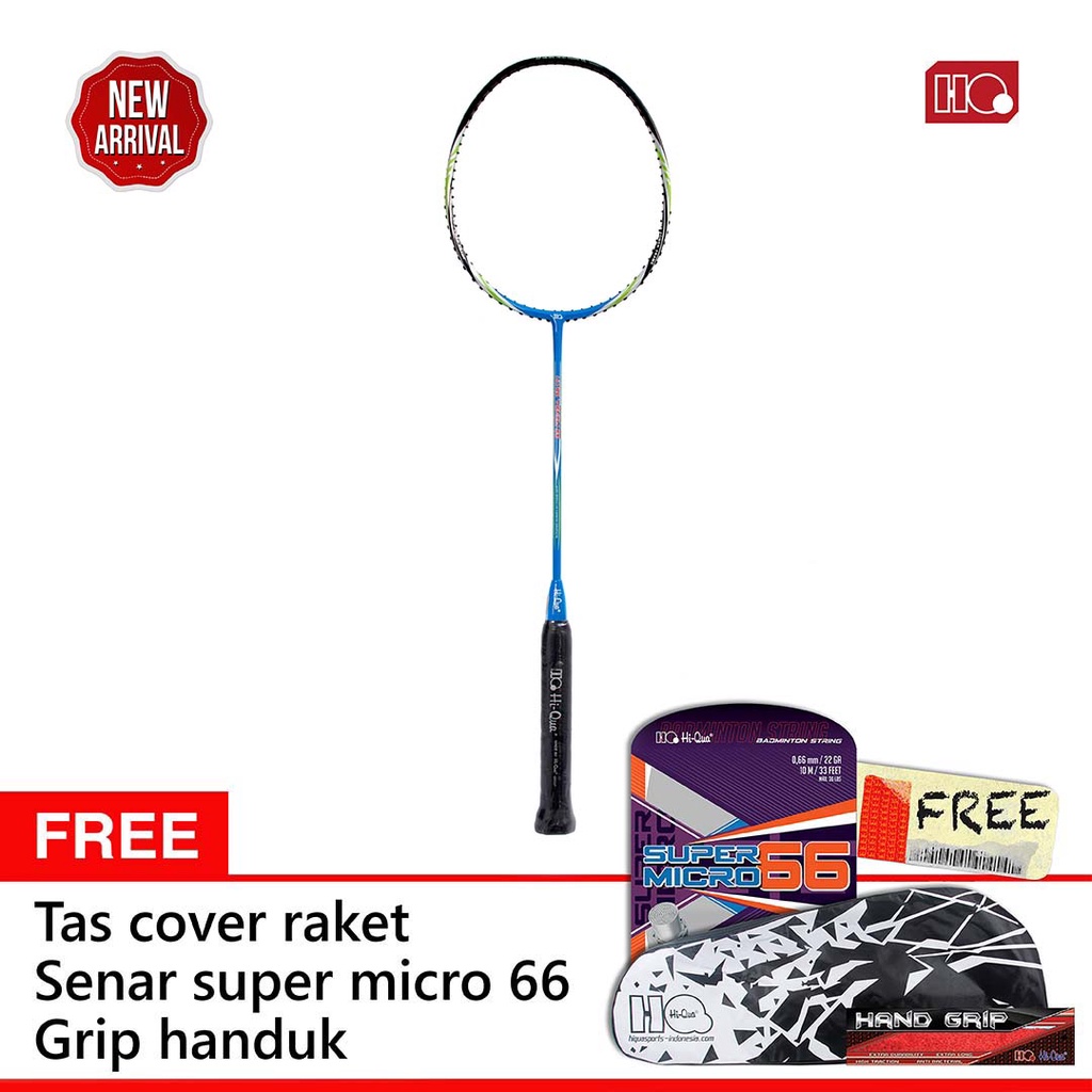 Jual Hi-Qua Ultra Venom Raket Bulutangkis/Badminton 32 Lbs All Around ...