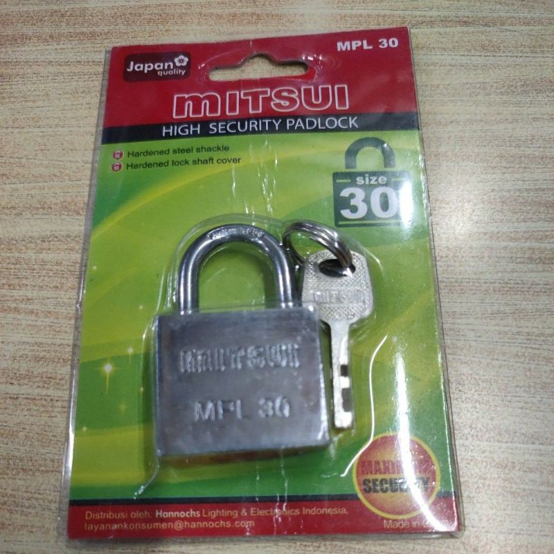 Jual Gembok leher pendek 30MM | Shopee Indonesia