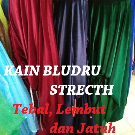 Jual KAIN BLUDRU DRESS BLUDRU KEBAYA BLUDRU COCOK UNTUK GAUN, GAMIS ...