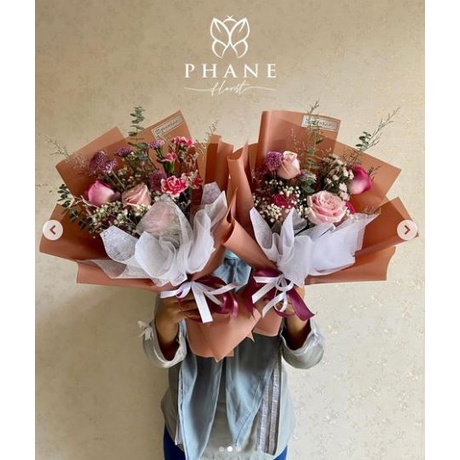 Jual buket bunga / bunga segar / bunga lamaran / buket wisuda | Shopee ...