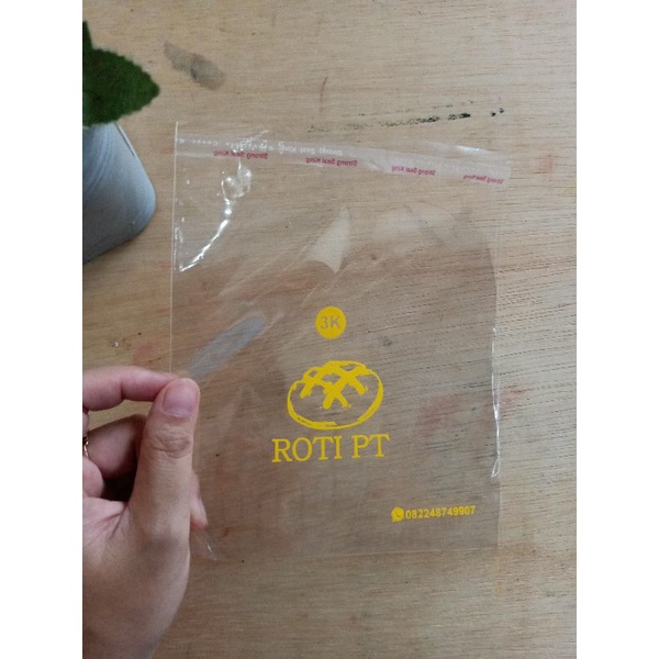 Jual Sablon Plastik Opp 14x20 sablon plastik roti sablon kemasan murah ...