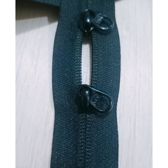 Jual DAUN RESLETING METERAN + KEPALA CEBOL TERBALIK No 5 YKK | Shopee Indonesia