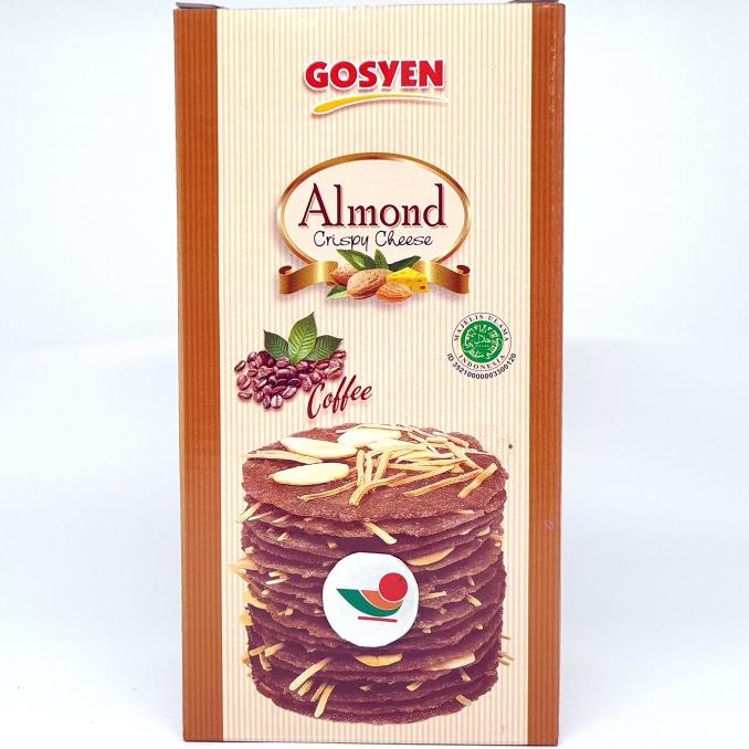 Jual /////] GOSYEN ALMOND CRISPY CHEESE COFFEE 130gr | OLEH KHAS ASLI ...