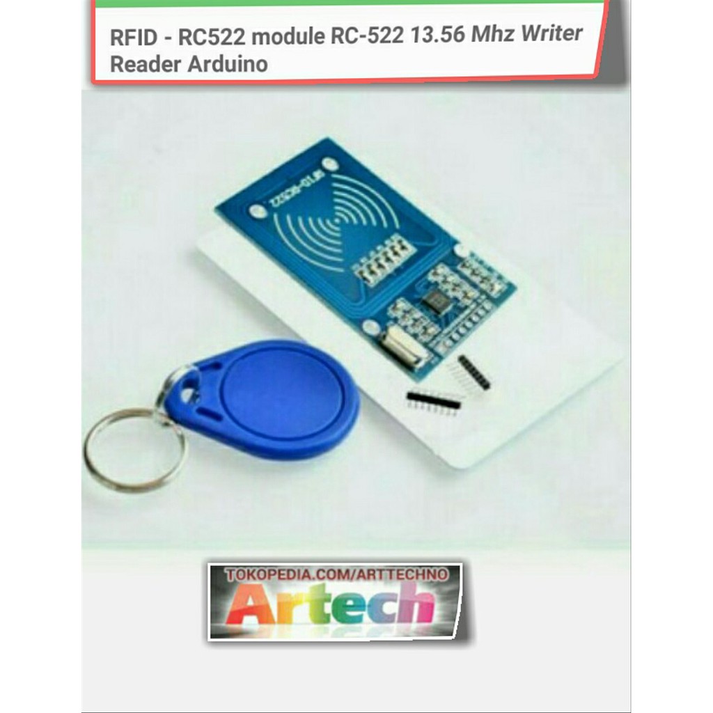 Jual Promo RFID - RC522 MODULE 13.56 Mhz WRITER READER ARDUINO Limited ...