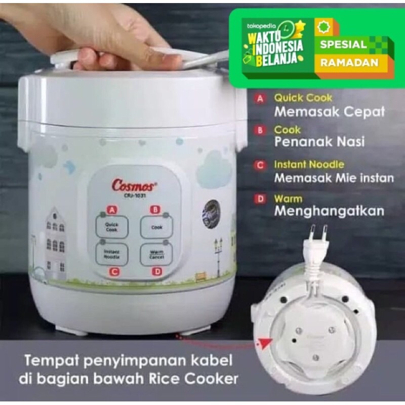 Jual Magicom Travel Cosmos | Mini Rice Cooker | COSMOS Mini Digital ...