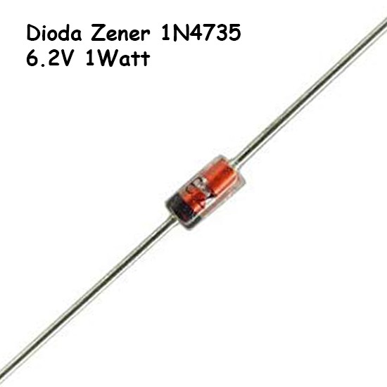 Jual Dioda Zener 6.2V 1W Diode 1N4735 6V2 1 Watt 1N 4735 | Shopee Indonesia