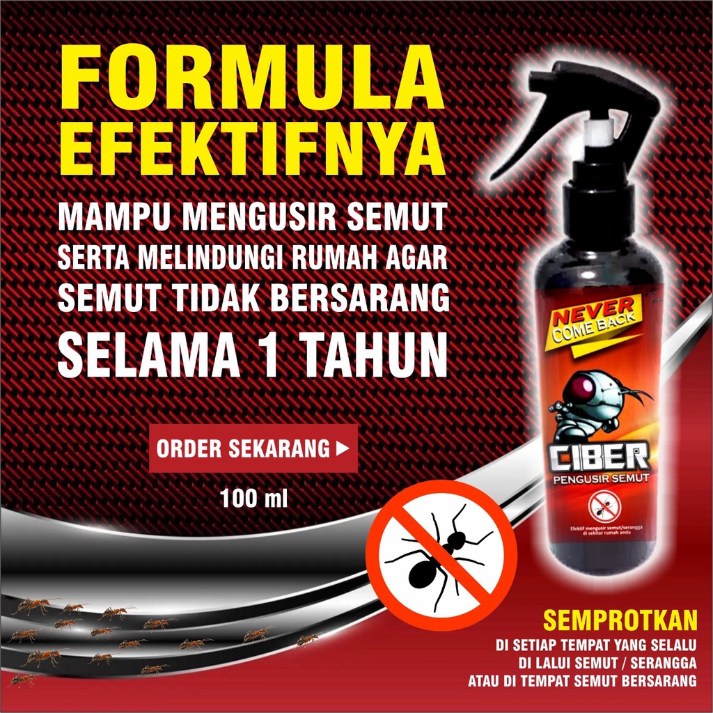 Jual PENGUSIR OBAT ANTI RACUN SEMPROTAN SEMUT SERANGGA AMPUH 100 ML ...