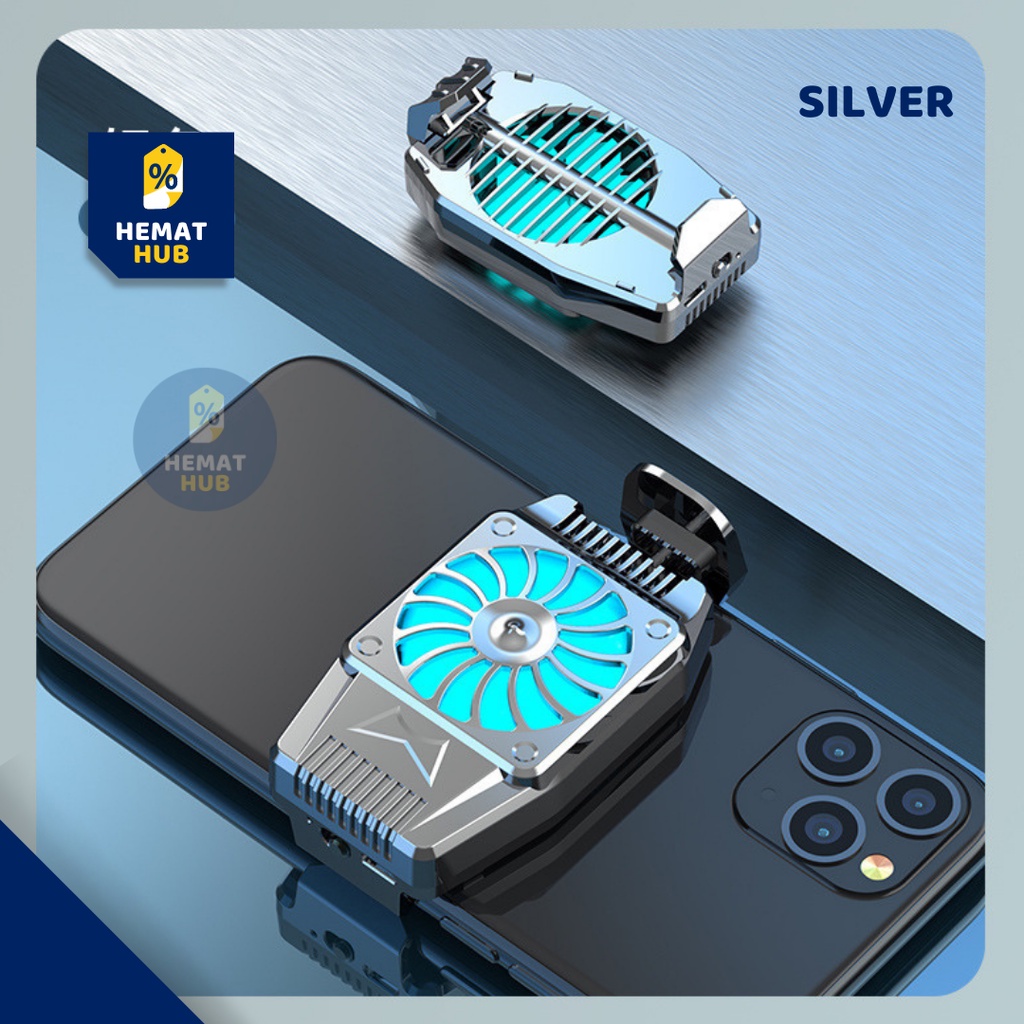Jual Kipas HP Gaming Pendingin Mobile Game Smartphone Cooling Fan Moba ...