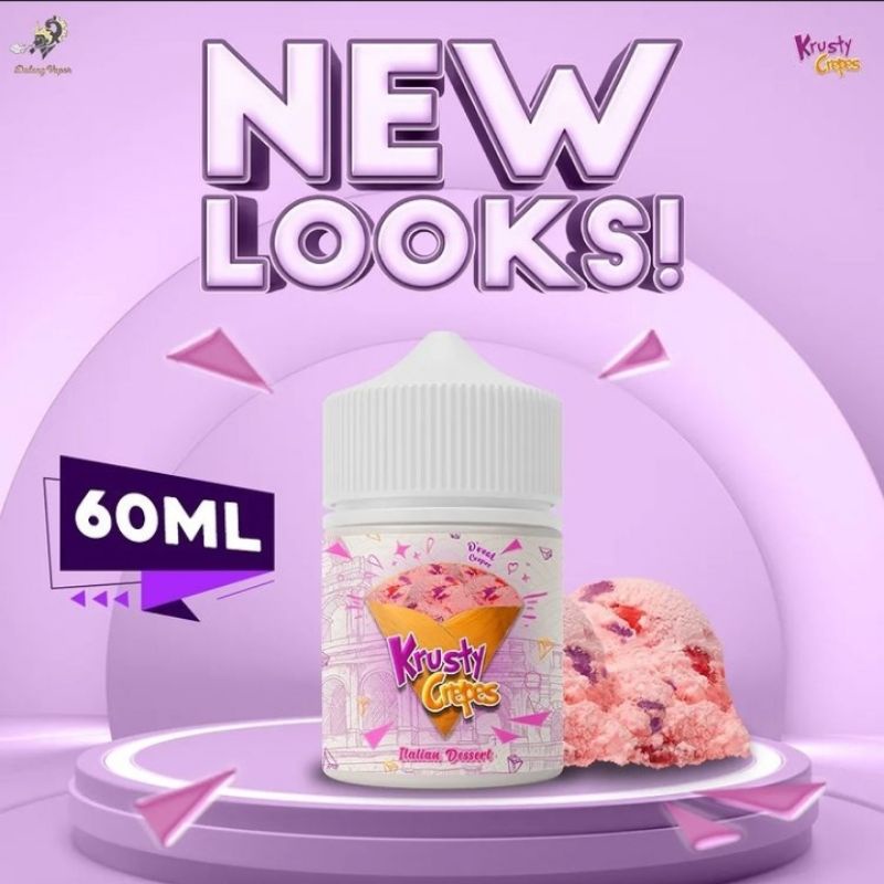 Jual KRUSTY CREPES V2 ITALIAN DESSERT BY JAVA JUICE 3MG 6MG 60ML E ...