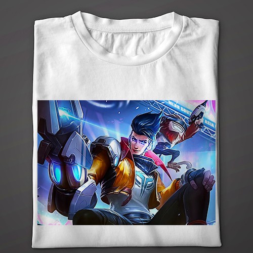 Jual 83 KAOS Mobile Legends claude skin earth mightiest | Shopee Indonesia