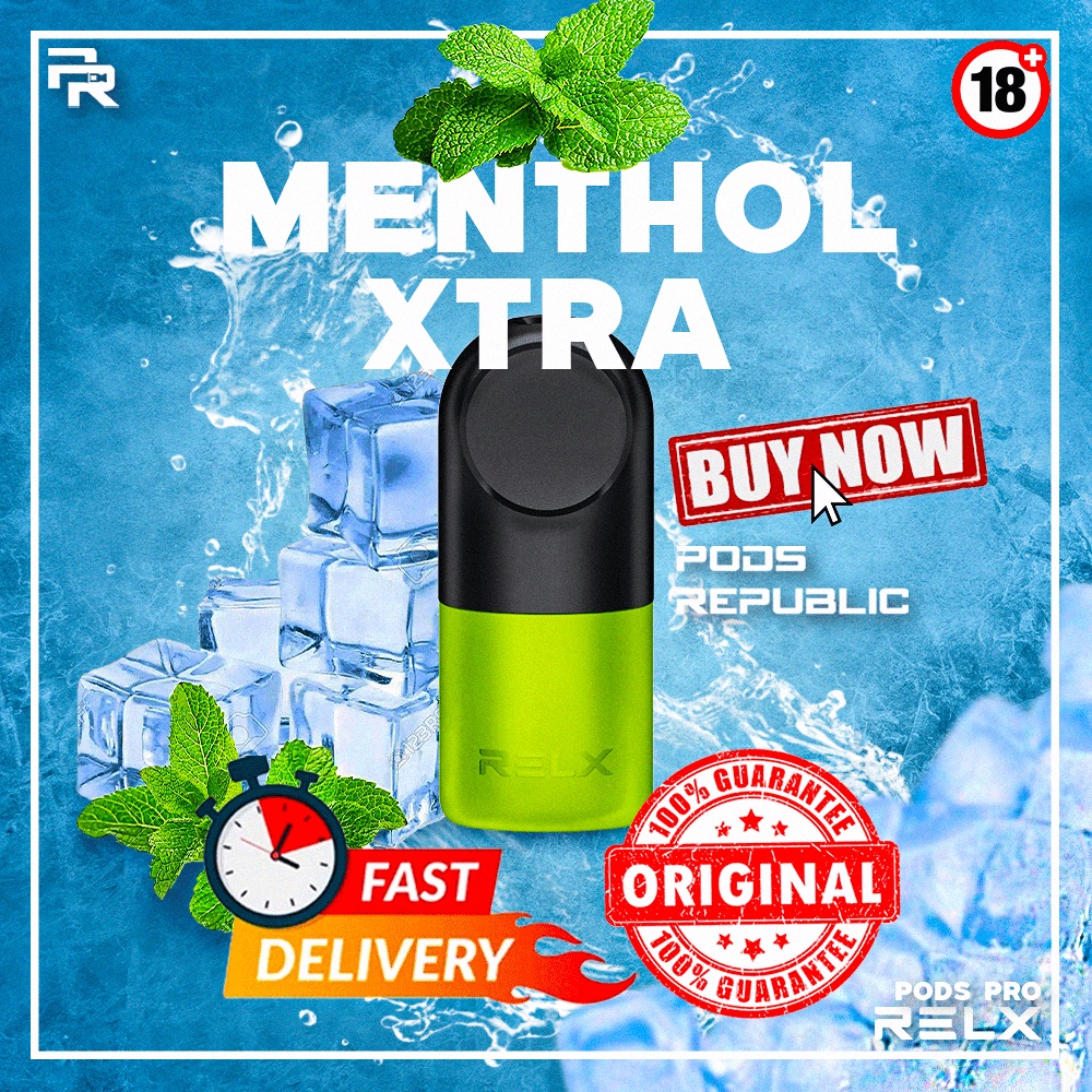 Jual RELX Pods Pro - Menthol Xtra | Shopee Indonesia