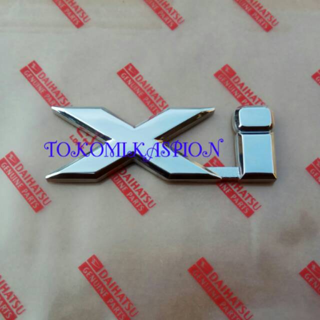 Jual emblem xi - logo Xi - emblem Xi - logo xi - xenia lama | Shopee ...