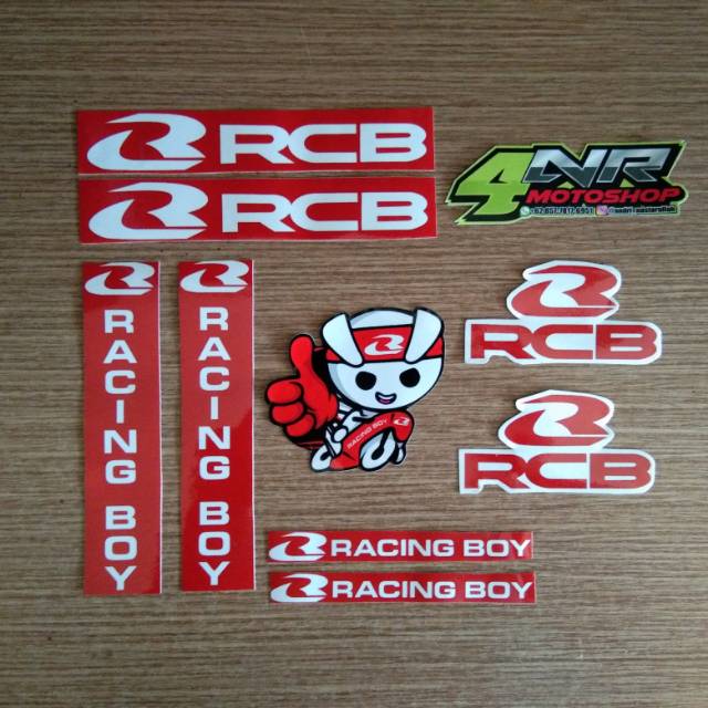 Jual Sticker set rcb racing boy | Shopee Indonesia