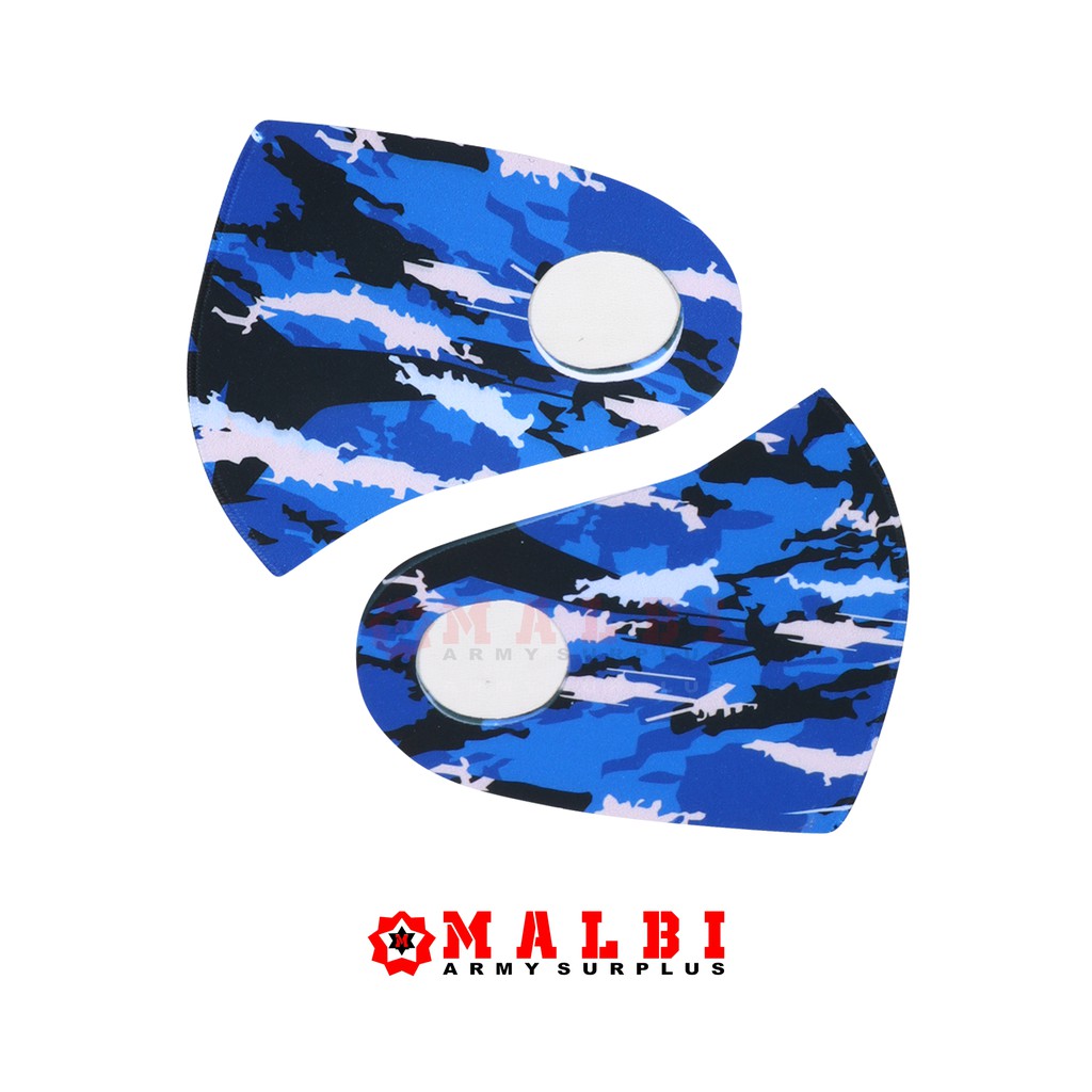 Jual Masker Scuba Loreng Doreng TNI AU Militer | Shopee Indonesia