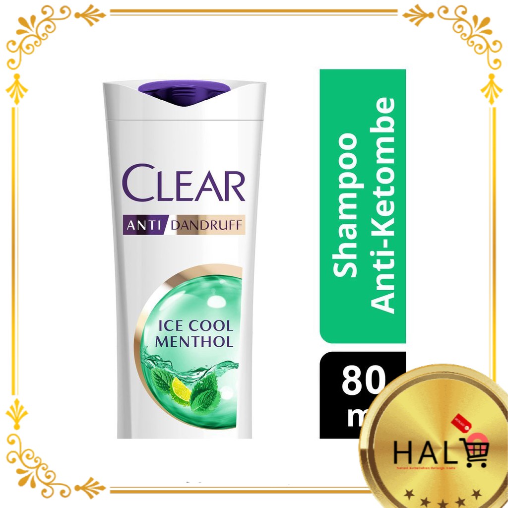 Jual CLEAR SHAMPOO IC MENTHOL UNISEX 80ML | Shopee Indonesia