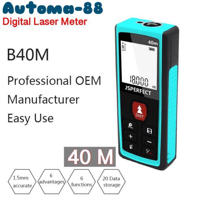 Jual Ldm Digital 40M Laser Distance Meter Digital 40 M Meteran Laser ...