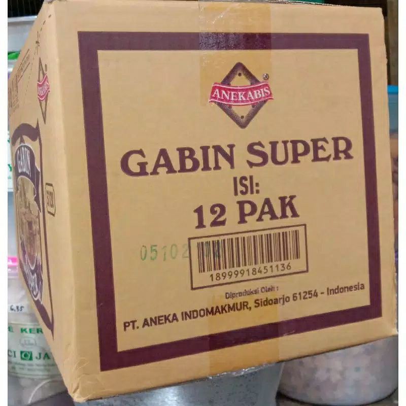 Jual GABIN SUPER ISI 12 PCS 1 DUS | Shopee Indonesia