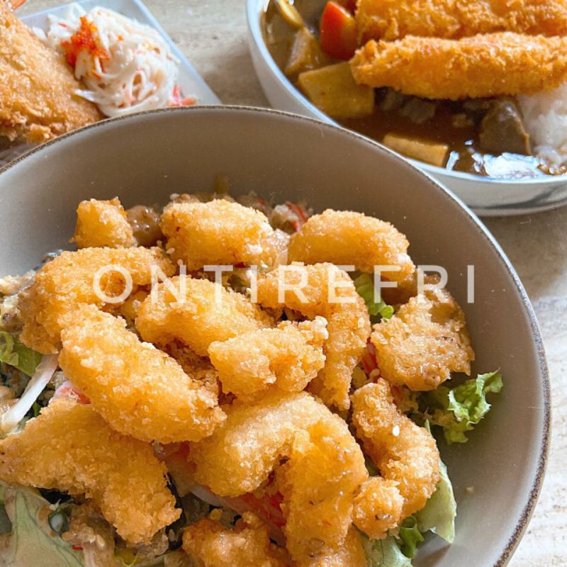 Jual Ebi Popcorn (250gr) / Snack Frozen Udang Goreng Shrimp Bites ...