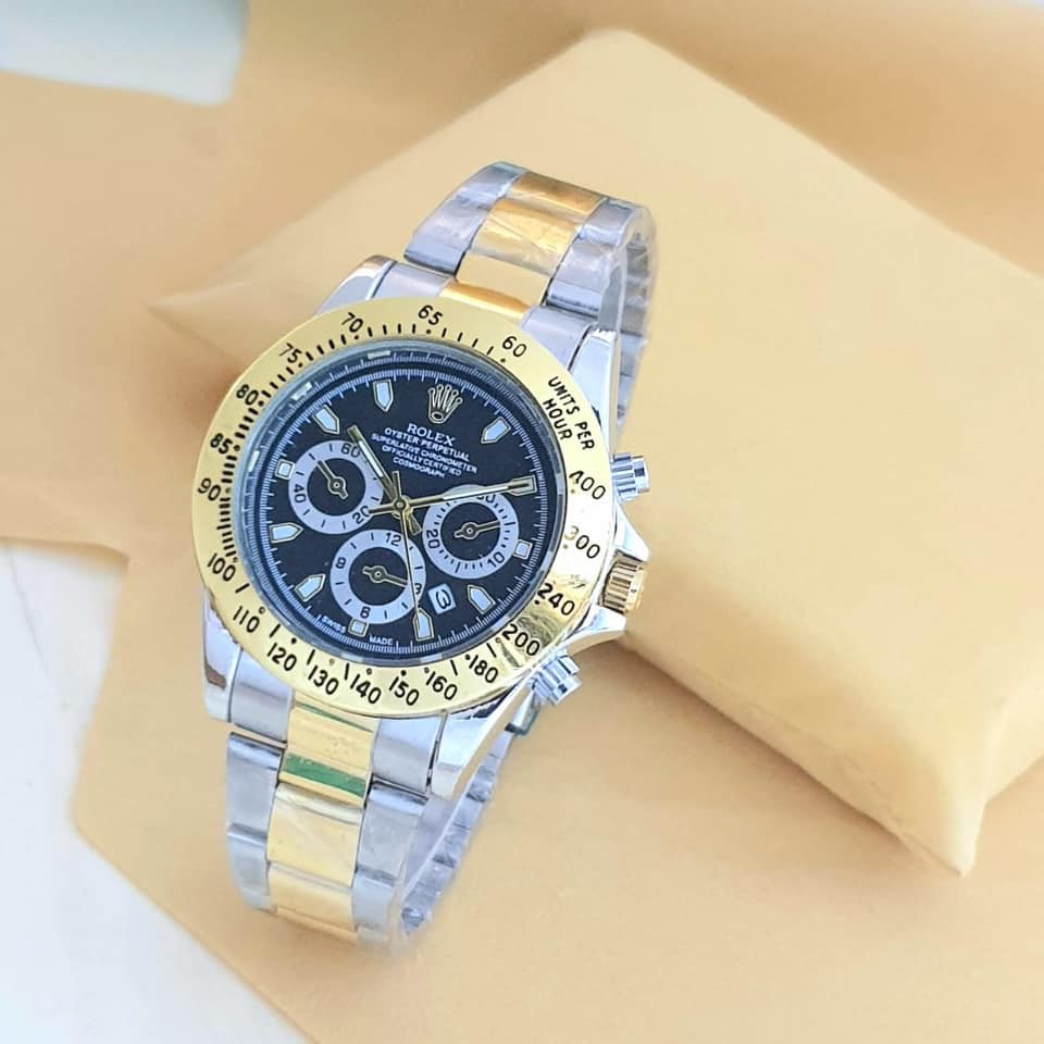 Jual JAM TANGAN ROLEX RANTAI TGL AKTIF 3.7CM | Shopee Indonesia