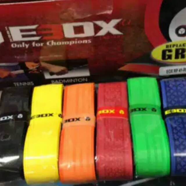 Jual Grip Badminton Rubber Ebox (Tebal) | Shopee Indonesia