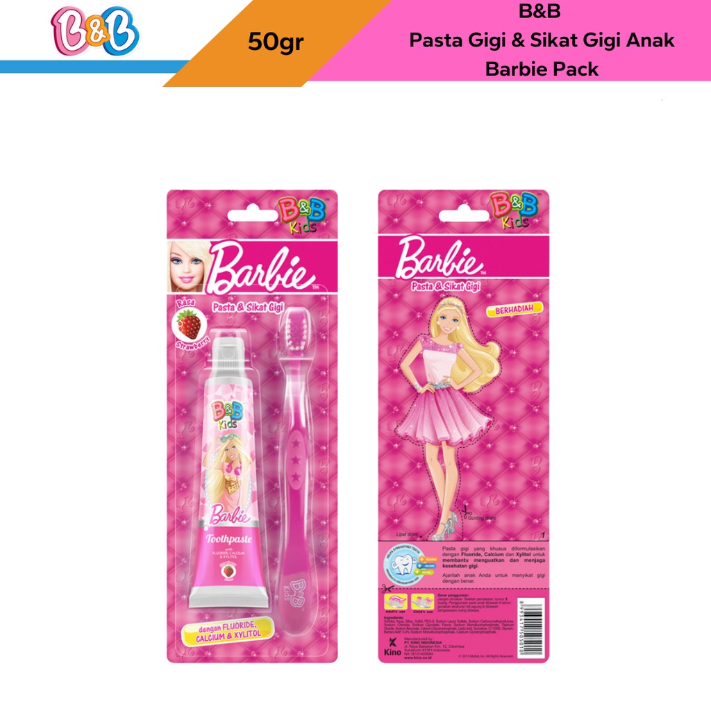 Jual B&B Kids Toothpaste Pasta Gigi Odol Anak Laki Laki || Anak ...