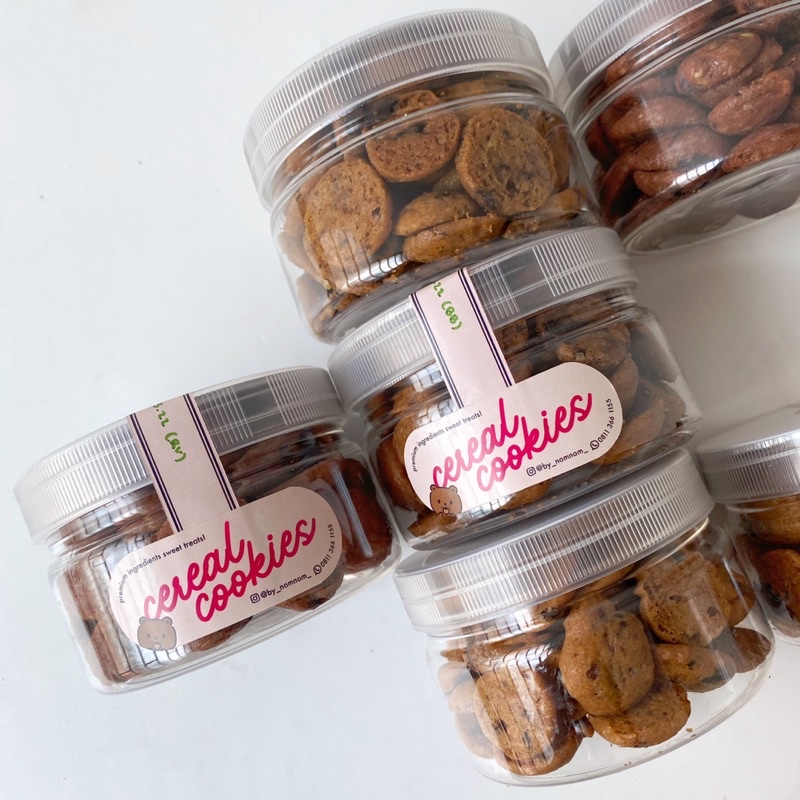 Jual Cereal Cookies Kemasan Toples // Hampers Cookies Toples // Kue ...