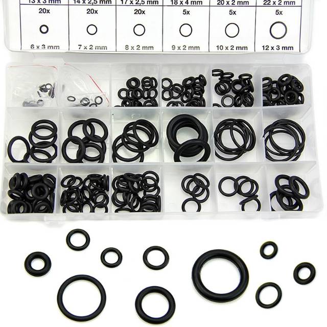 Jual Karet Rubber O Ring Seal Tightening 225PCS | Shopee Indonesia