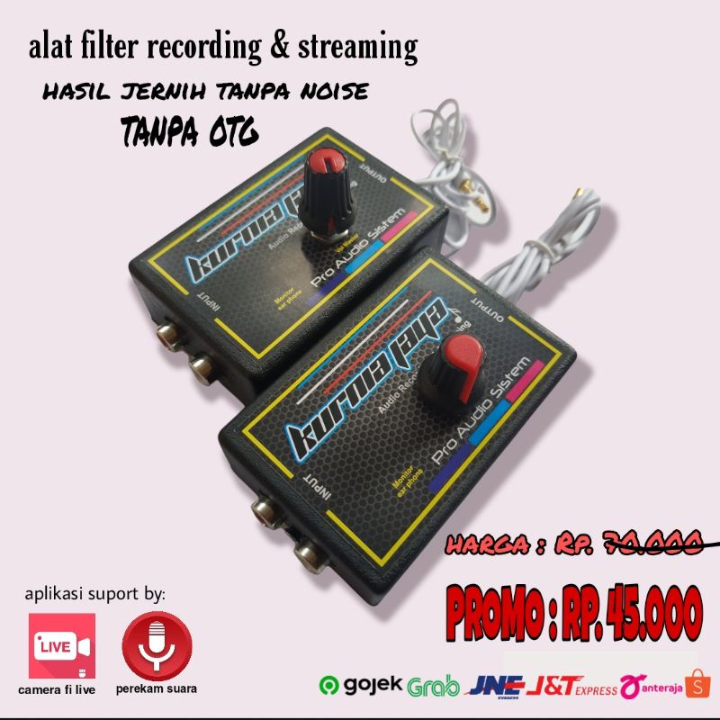 Jual Alat rekam recording alat streaming hasil jernih [COD] | Shopee ...