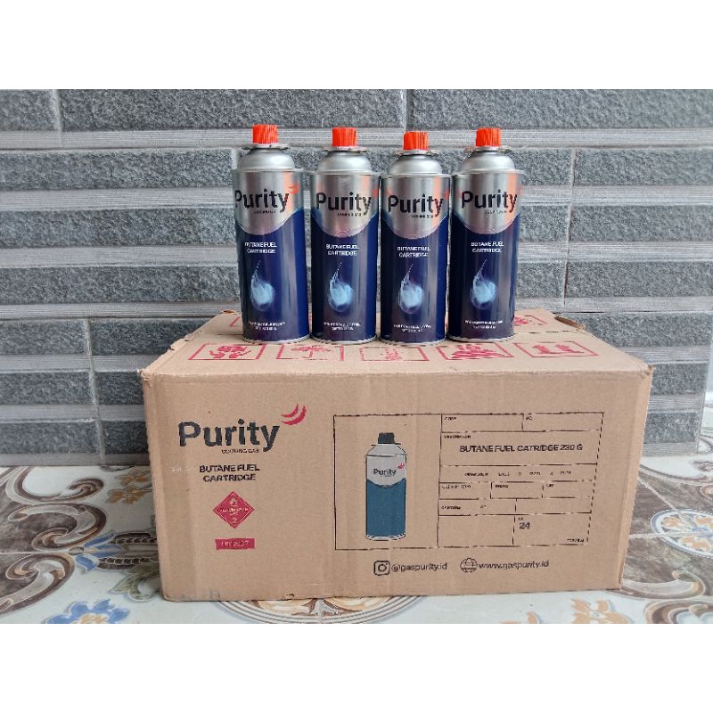 Jual Gas Portable Purity Butane Fuel Cartridge/Gas Camping | Shopee ...