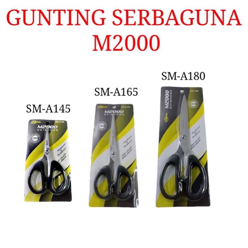 Jual Gunting Baja Stainless M2000 Besar SM-A180 / Sedang SM-A165 ...