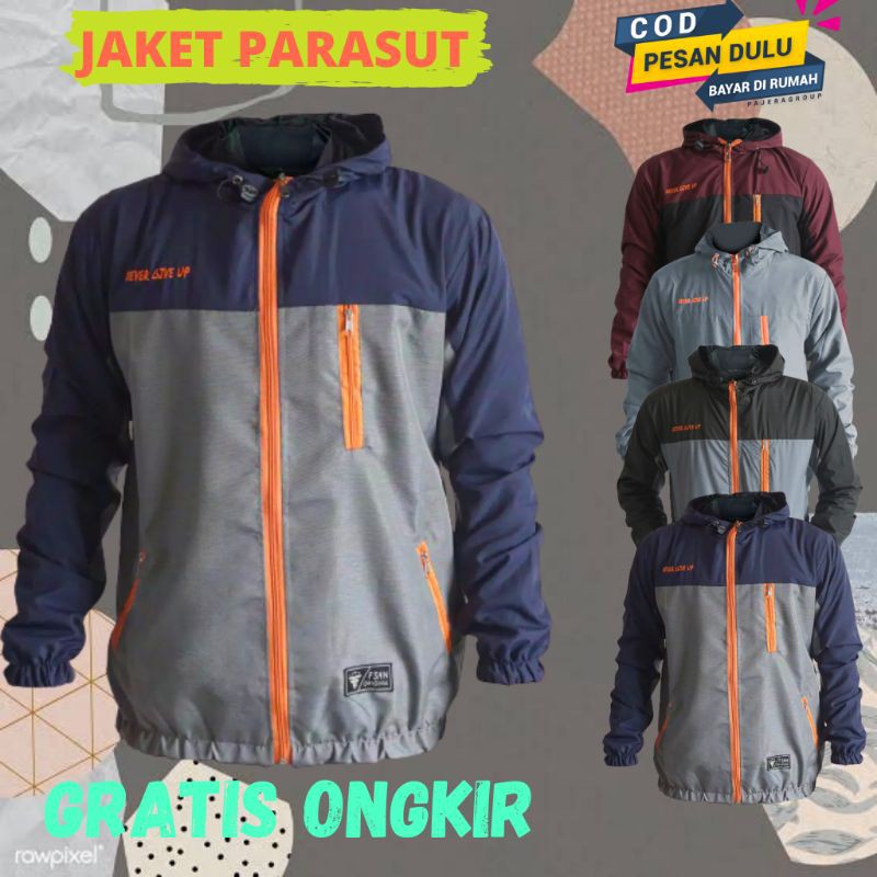 Jual Jaket Parasut Cowok Jaket Parasut Pria Jaket Parasit Pria Jaket ...