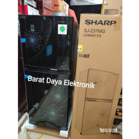 Jual Kulkas Sharp Kulkas 2 Pintu SJ-237MG Tanpa Bunga Es | Shopee Indonesia