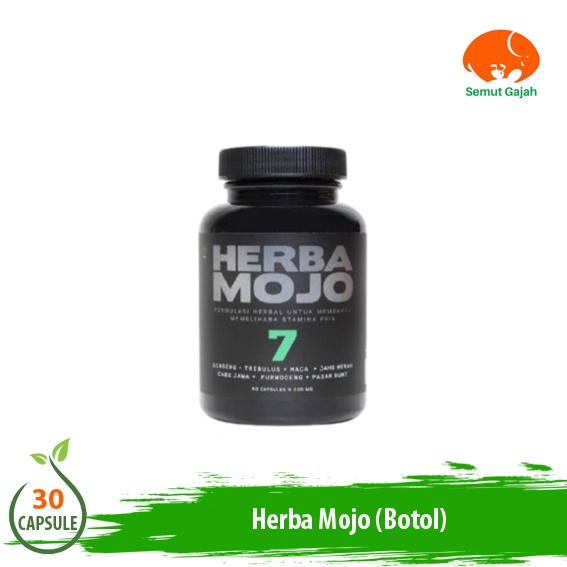 Jual Herba Mojo Botol (Isi 30 Kapsul) | Shopee Indonesia
